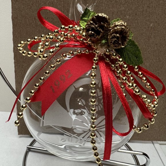 Princess House | Holiday | Princess House Handblown Crystal Ornament 3 ...